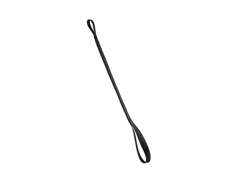 Lanyard - Black Polyester by ZLG – BackyardZiplines.com